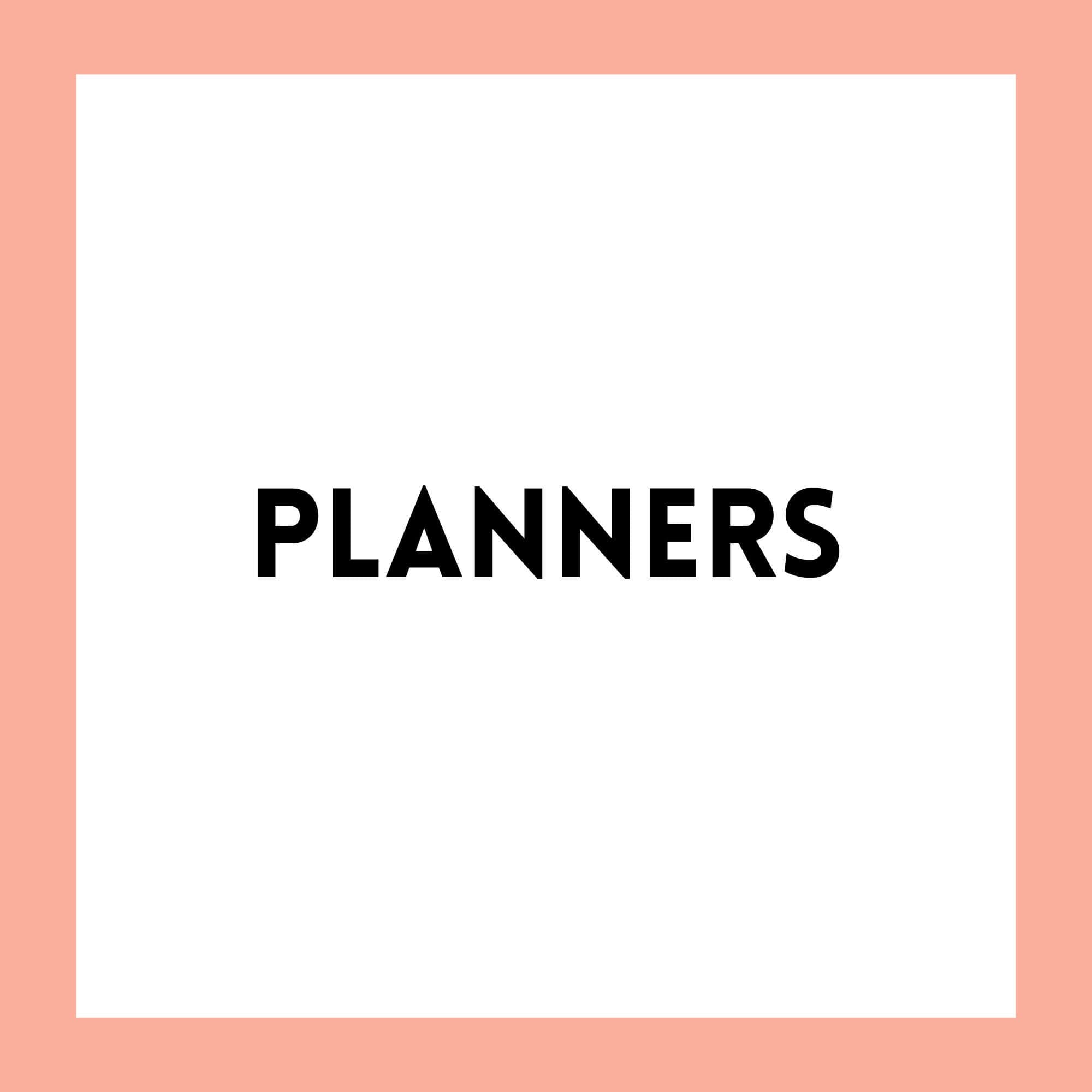 PLANNERS – Simplify Create Inspire