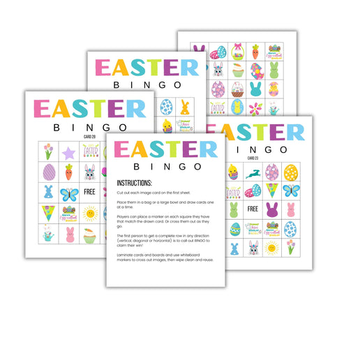 Easter Bingo Game – Simplify Create Inspire