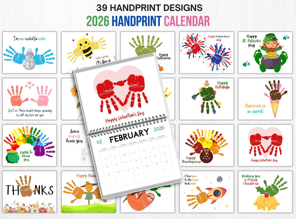 2026 Handprint Calendar – Simplify Create Inspire