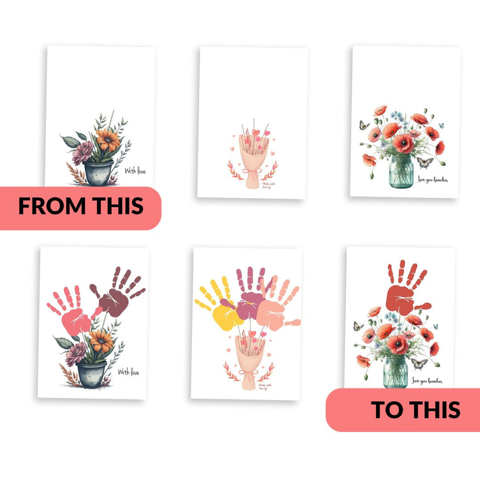 Mother's Day Handprint Art Bundle – Simplify Create Inspire