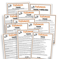 Halloween Trivia Game – Simplify Create Inspire