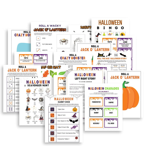 Halloween Party Game Bundle – Simplify Create Inspire