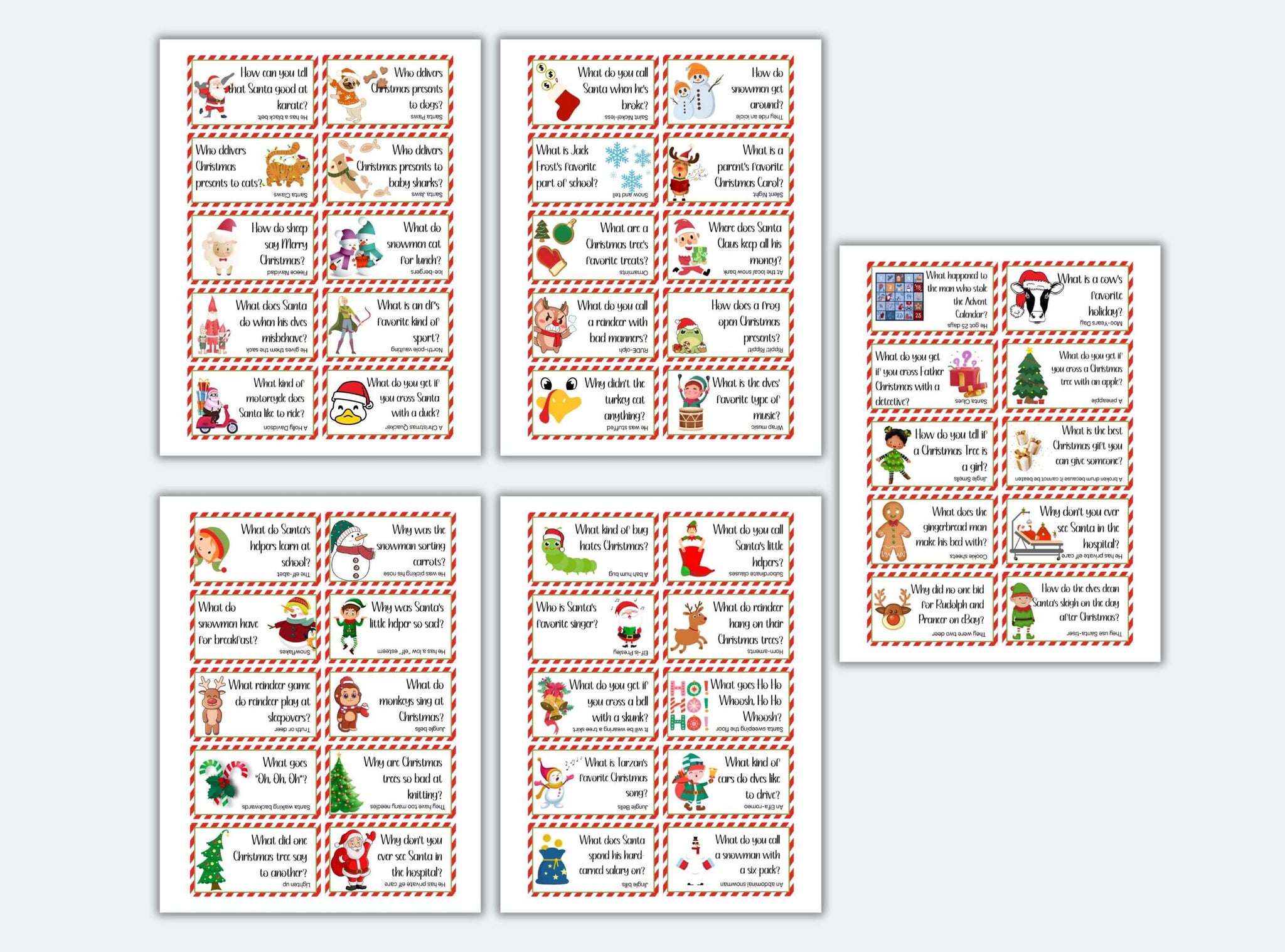 Christmas Joke Cards – Simplify Create Inspire
