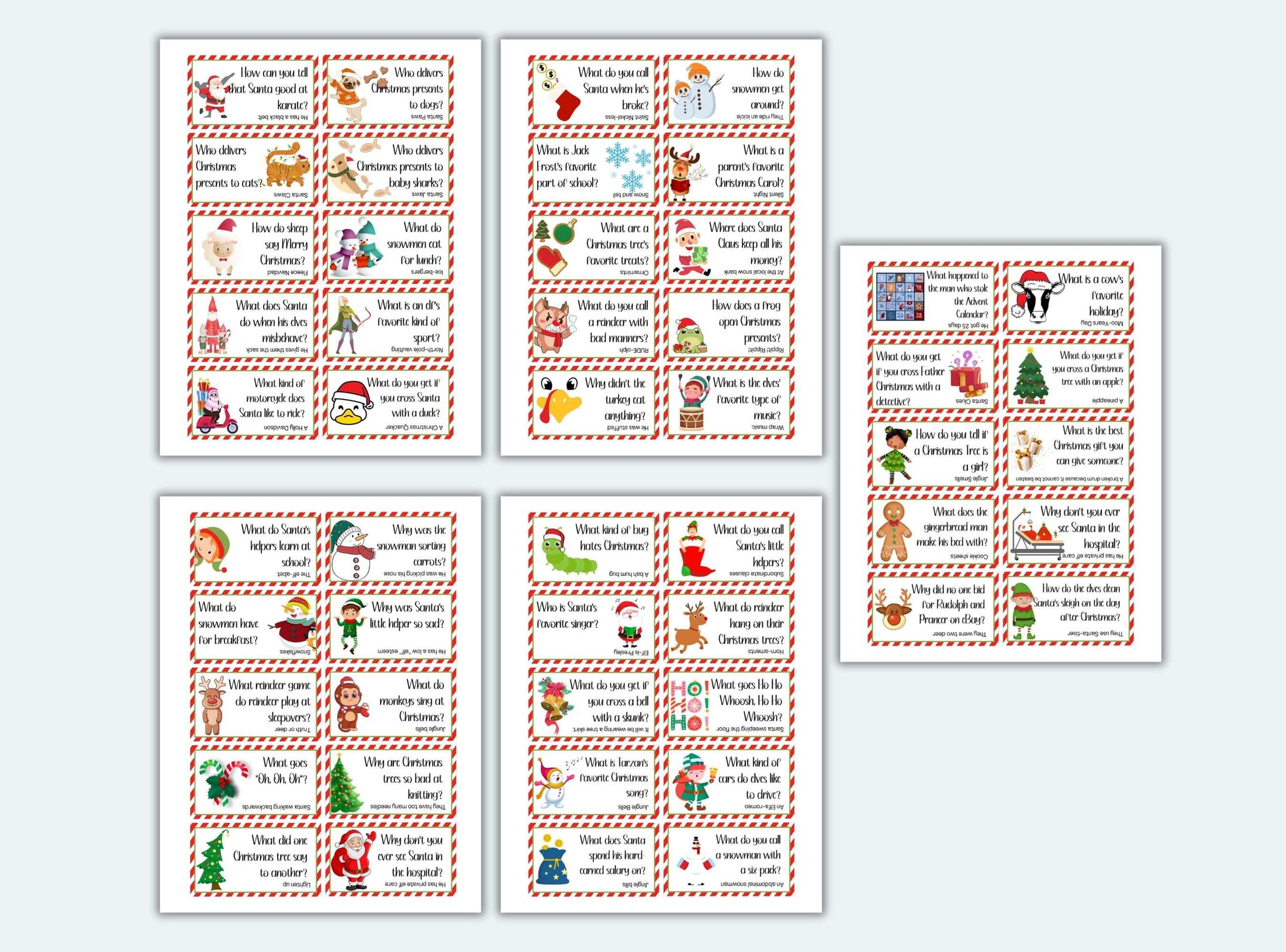 Christmas Joke Cards – Simplify Create Inspire