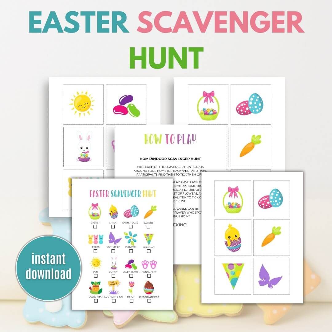 Easter Scavenger Hunt – Simplify Create Inspire