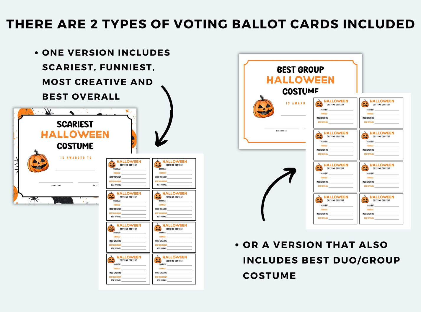Halloween Costume Contest Kit – Simplify Create Inspire