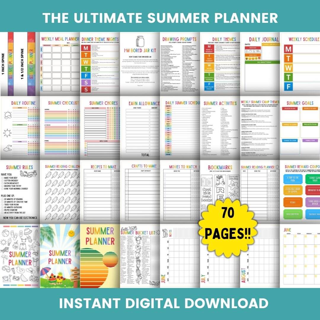 The Ultimate Summer Planner – Simplify Create Inspire