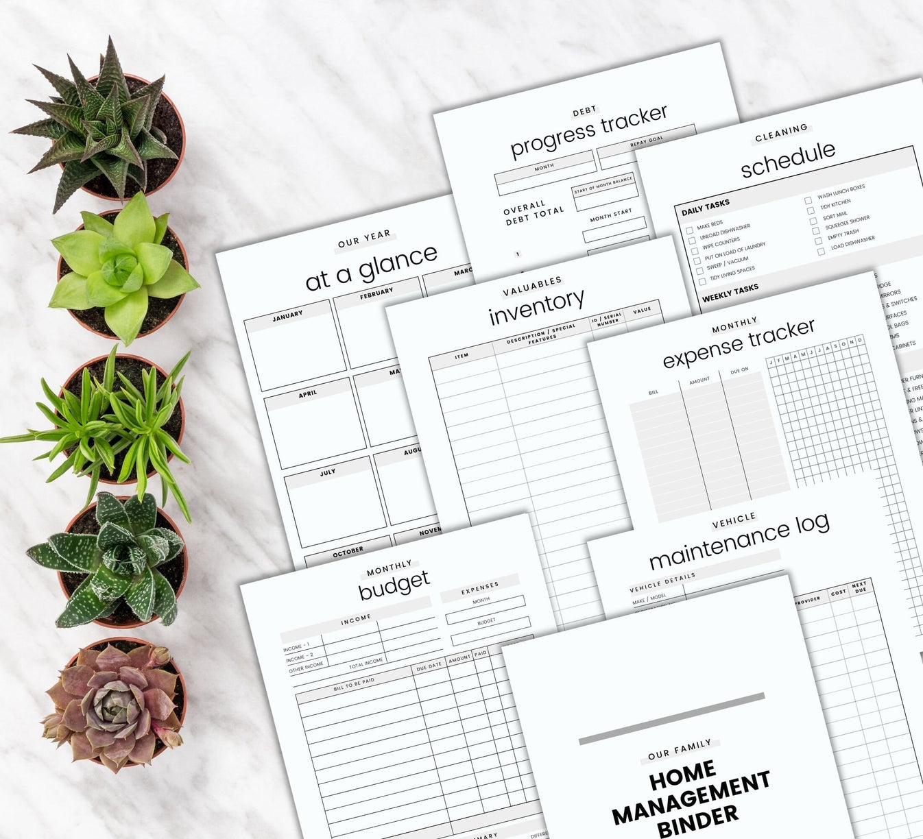 Simplify My Life Home Management Binder Kit – Simplify Create Inspire